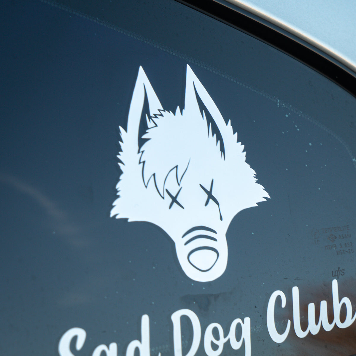 Crying Dog Decal – Sad Dog Club